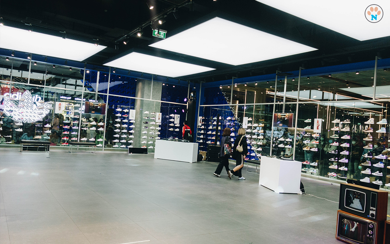 adidas Central World ร้านใหม่ ใหญ่ขึ้นหลายเท่า