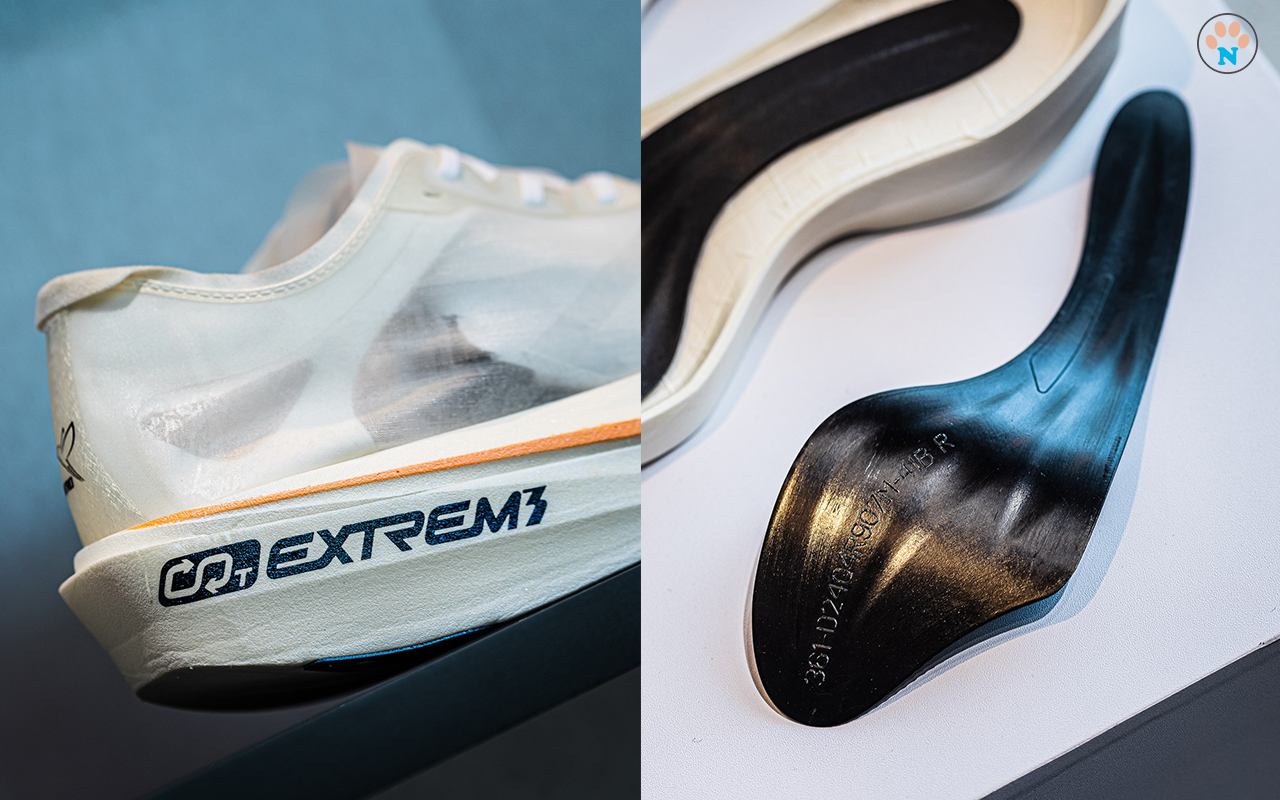 ภาพชัดๆ 361 Degrees Miro Nude รองเท้าหนัก 110g