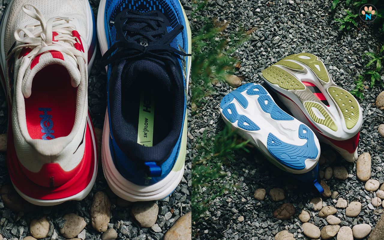 เปรียบเทียบ รองเท้าวิ่ง HOKA Skyward X และ Skyflow